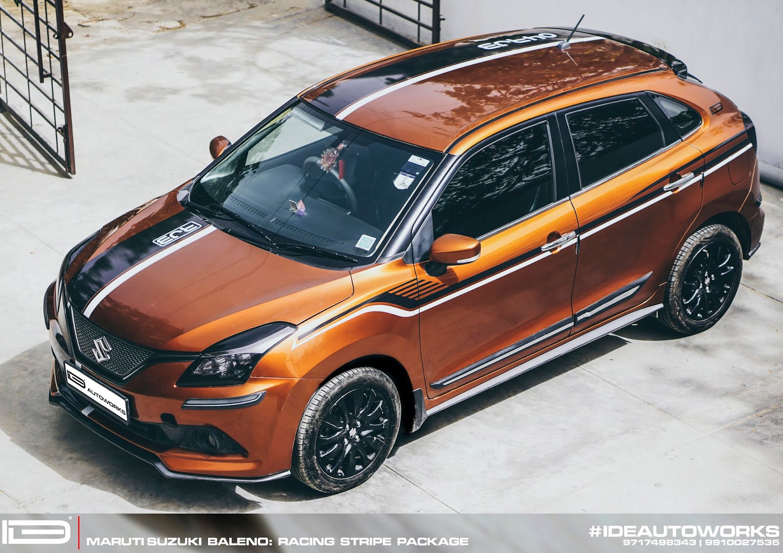 Baleno RS special edition graphics: Designed by IDE Autoworks | IDE ...