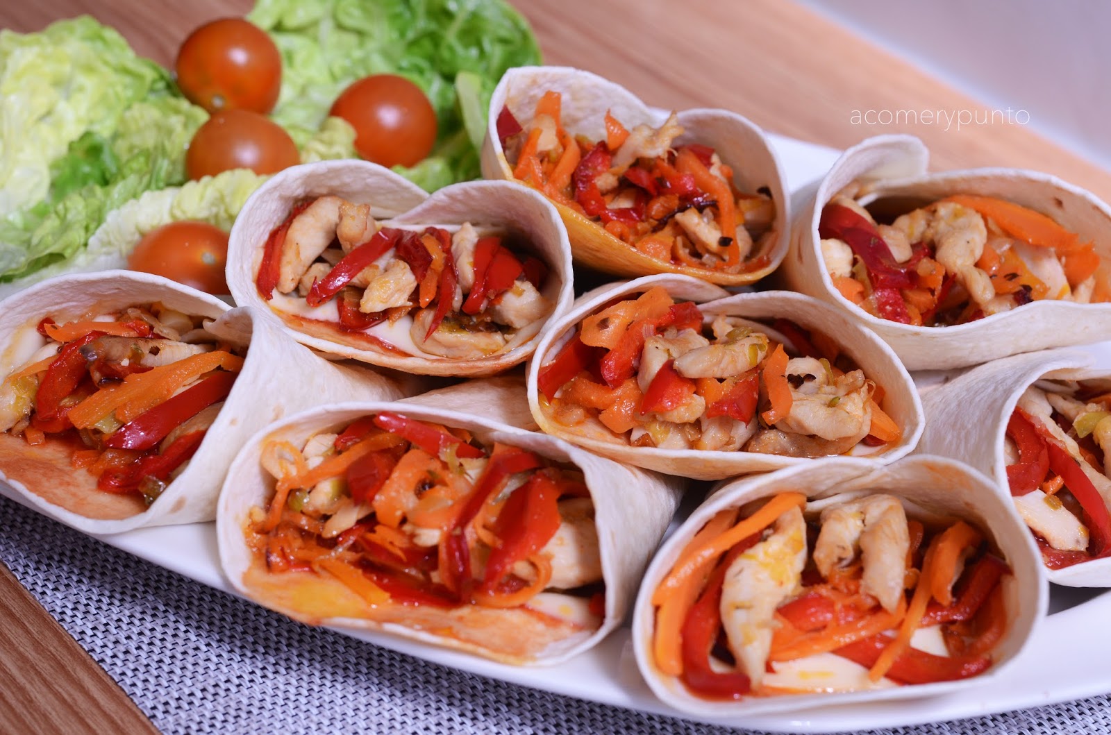 2. MINITOSTAS COMBINADAS; RECETA PINCHA AQUÍ