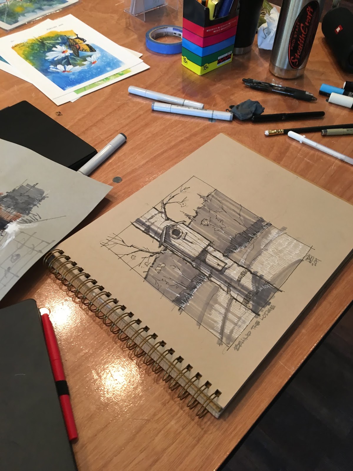 The Fiberglass Manifesto: JEFF KENNEDY - Gates Lodge "Artist in ...