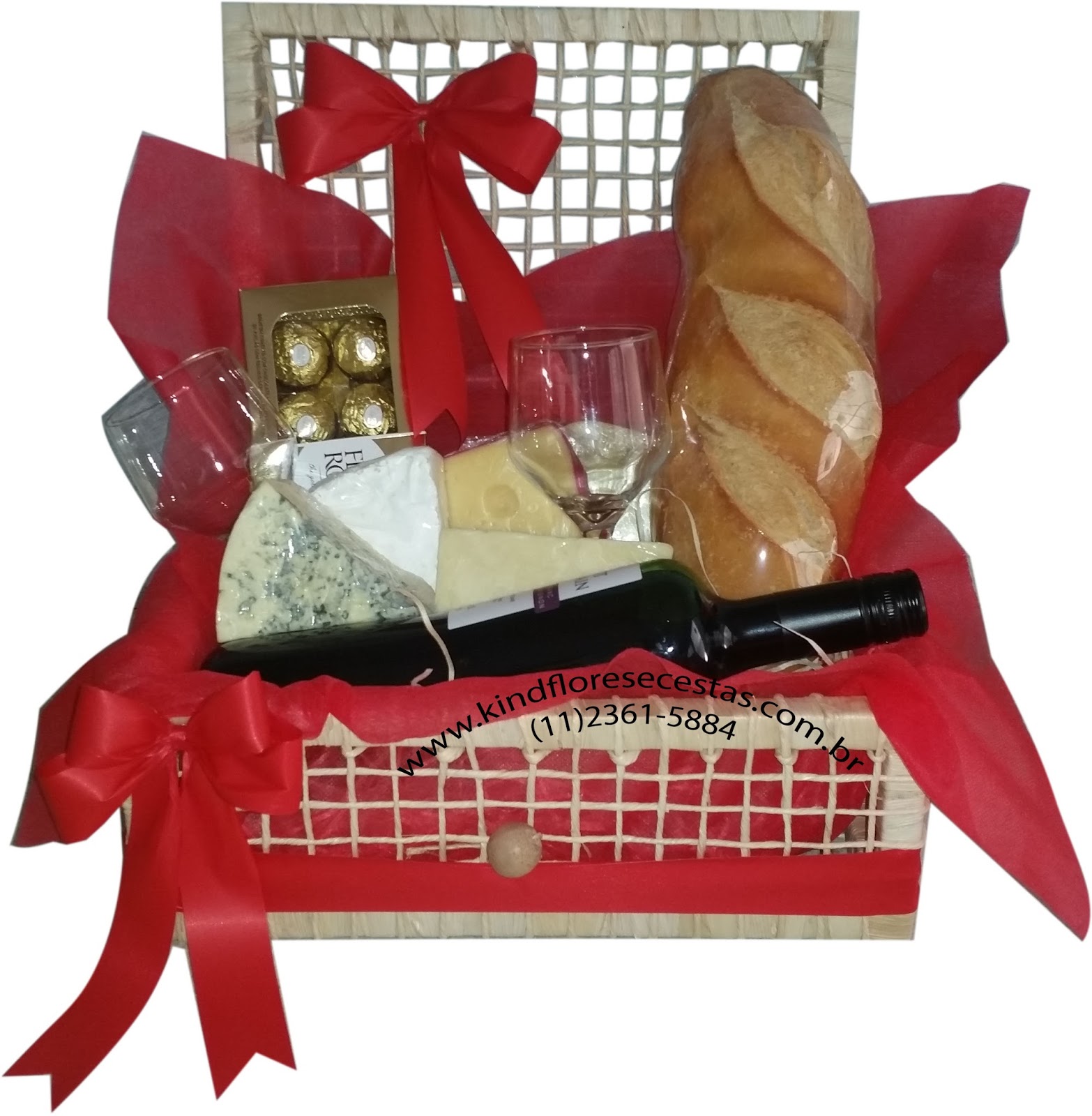 CESTAS DE QUEIJOS E VINHOS- (11)2361-5884