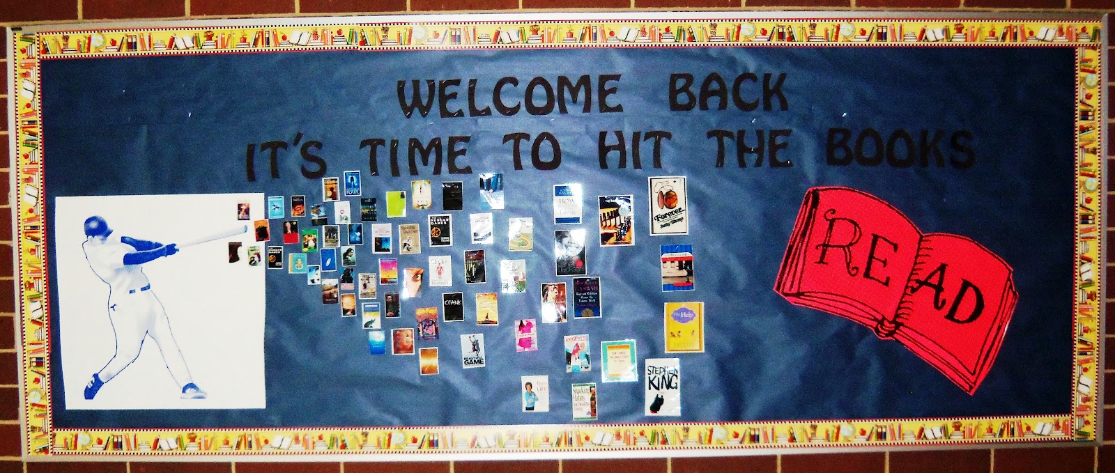 Library Displays: Welcome back, It's time to hit the Books!