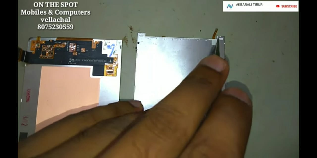 HOW TO MAKE A LED LIGHT FROM DAMAGED MOBILE PHONE DISPLAY