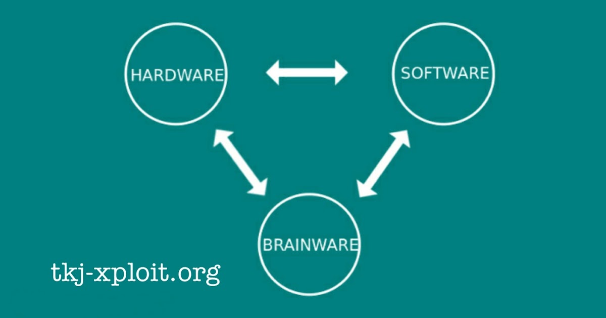 Pengertian Brainware, Hardware & Software