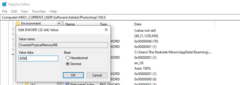 Cara Mengatasi Error "An Integer Between 96 and 8 is Required" Pada Photoshop