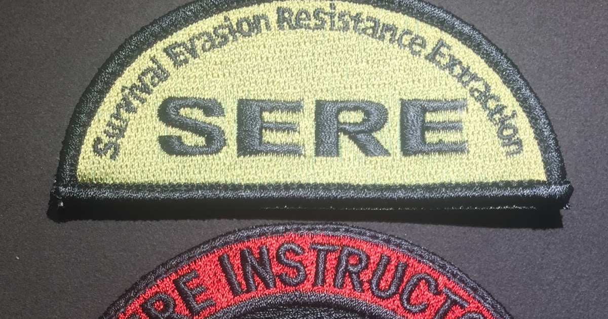 THE USAF RESCUE COLLECTION: USAF SERE Instructor / Morale Patch Set