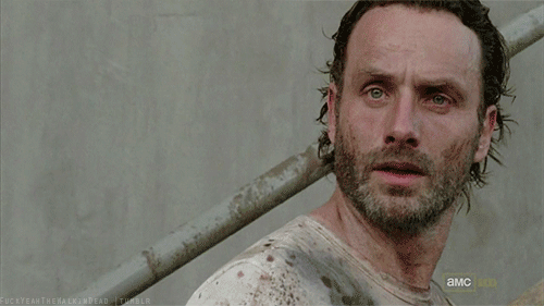 AKI GIFS: Gifs animados Rick Grimes (The Walking Dead)