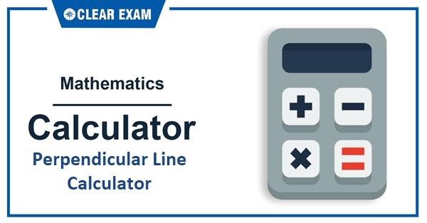 Perpendicular Line Calculator