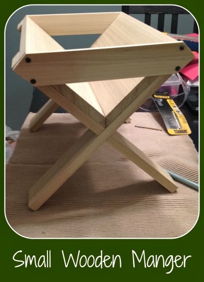 Reston Ward Super Saturday 2013: Instructions: Small Wooden Manger