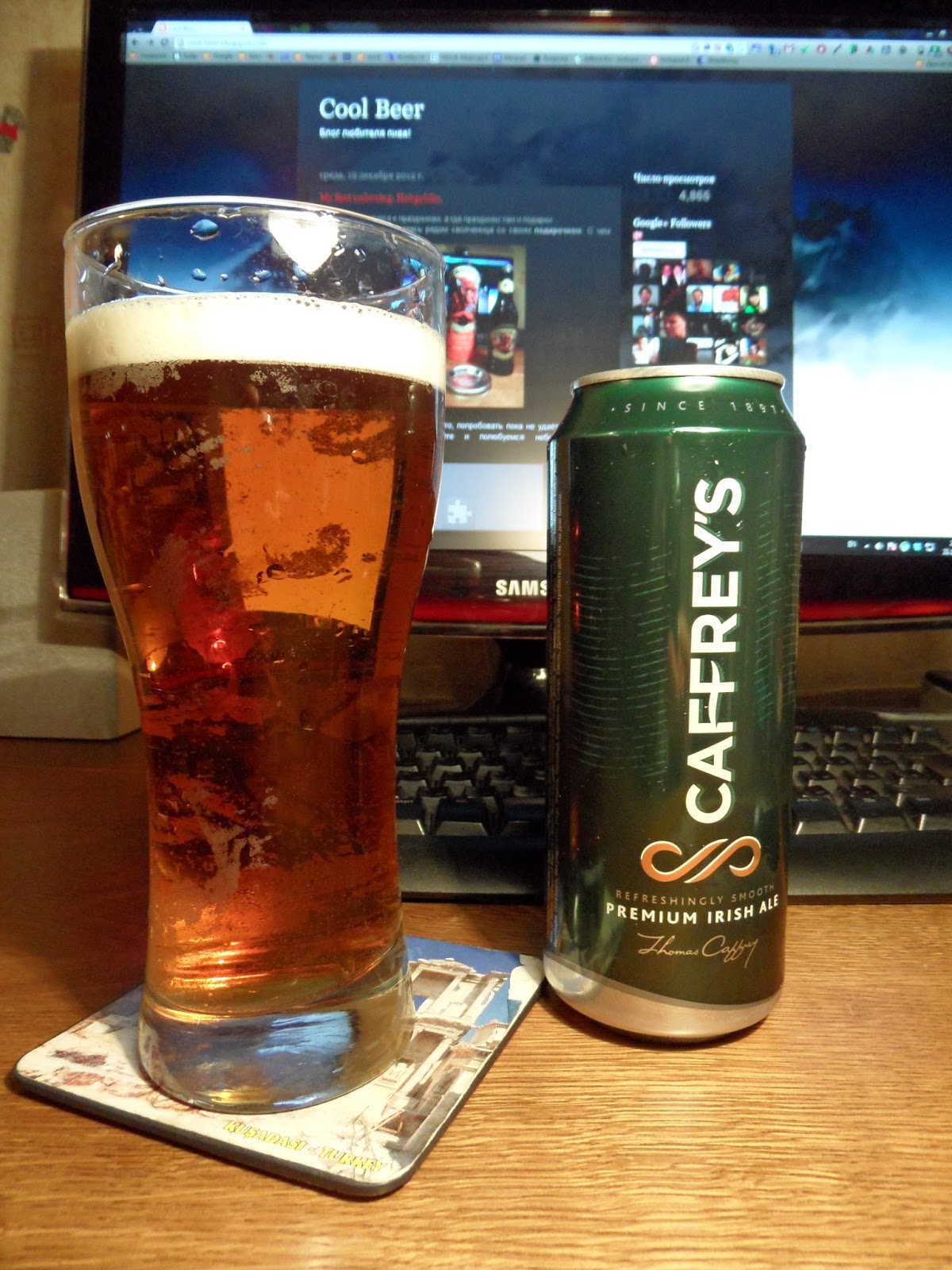 Cool Beer: Caffrey's premium irish ale