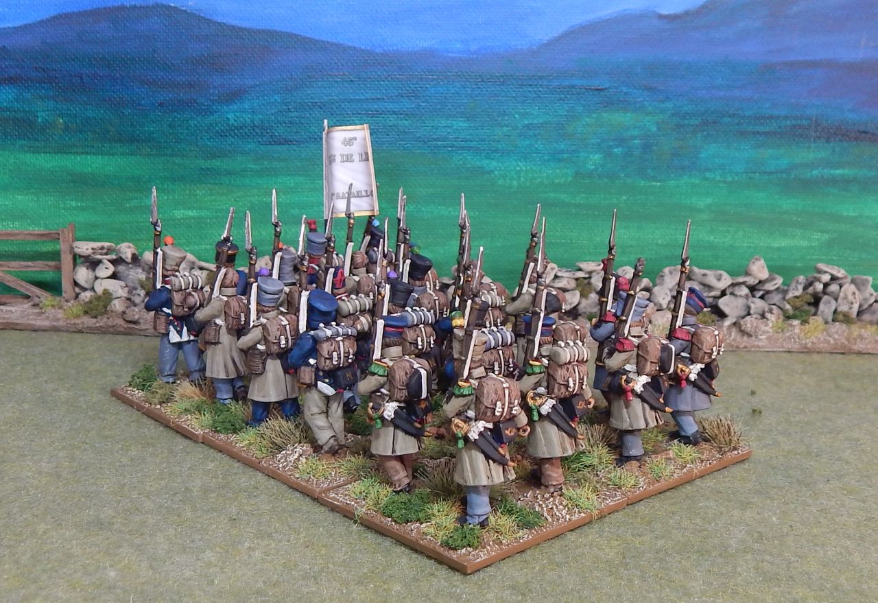 Scrivsland: 2e Bataillon, 45e Régiment de Ligne