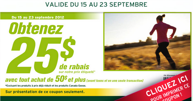 Coupons rabais boutique Atmosphere