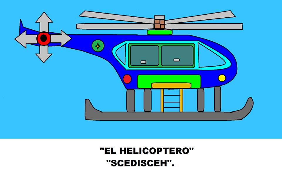 Practicas Paint Scedisceh: Practicas Paint. Helicoptero.