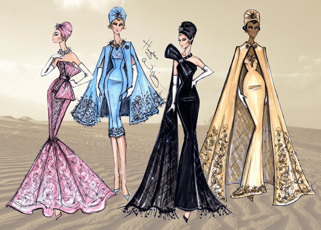 Hayden Williams Fashion Illustrations: Hayden Williams Haute Couture ...