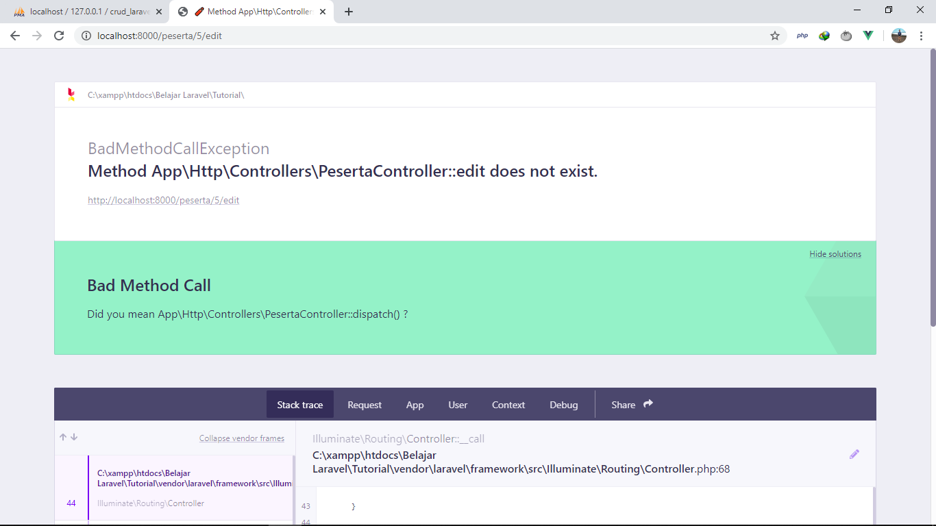 Tutorial CRUD Laravel 7 - Edit dan Delete Data Tutorial CRUD Laravel 7 - Edit dan Delete Data