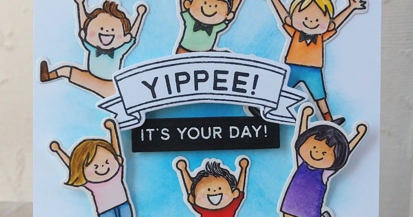 Contagiously Crafty: Yippee! It's a Birthday Card