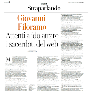 materialismo storico: Gnoli intervista Giovanni Filoramo. Il racconto ...