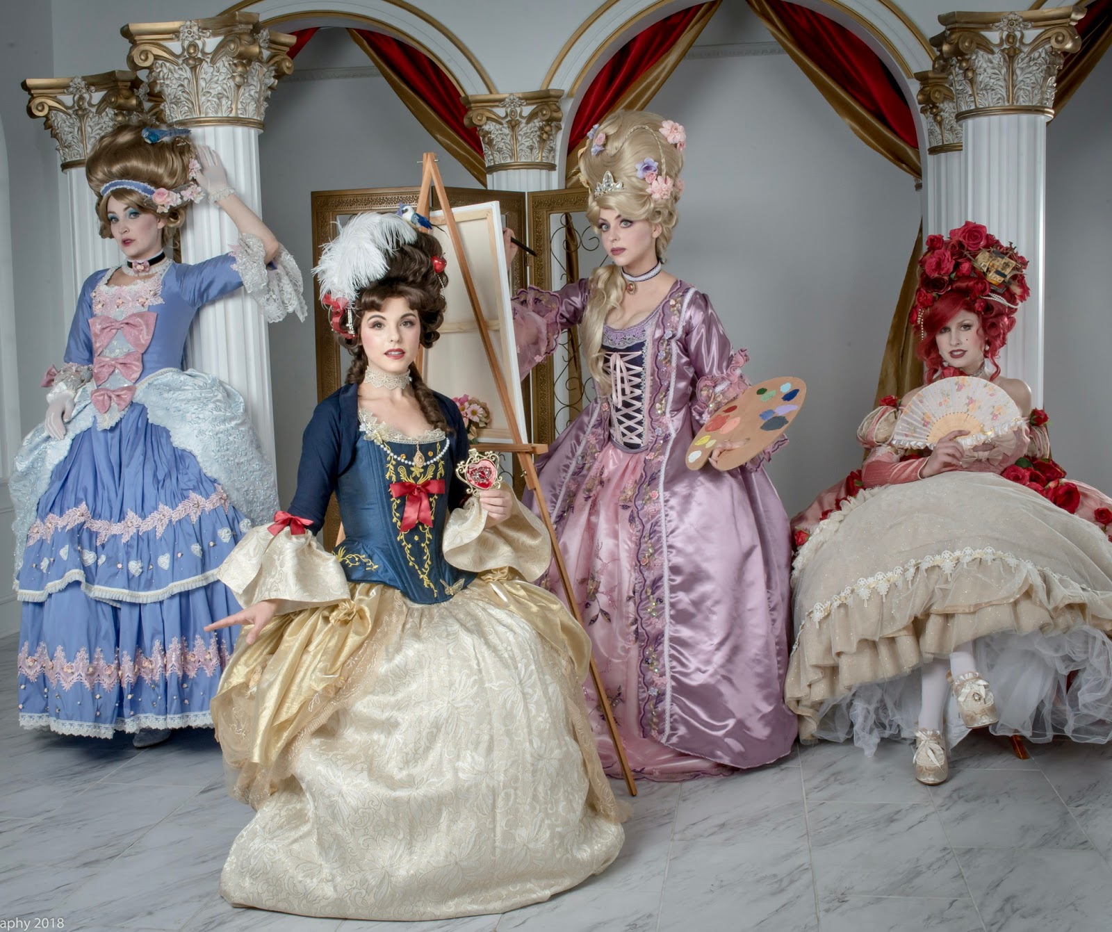 Rococo Disney Princesses