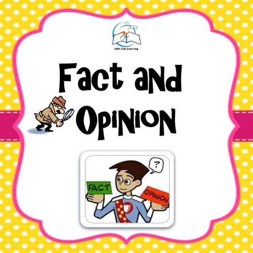 Fact And Opinion fact-and-opinion