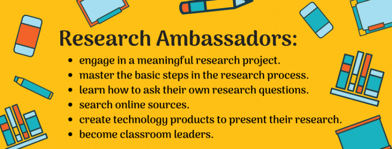 Research Ambassadors | The Mister Librarian