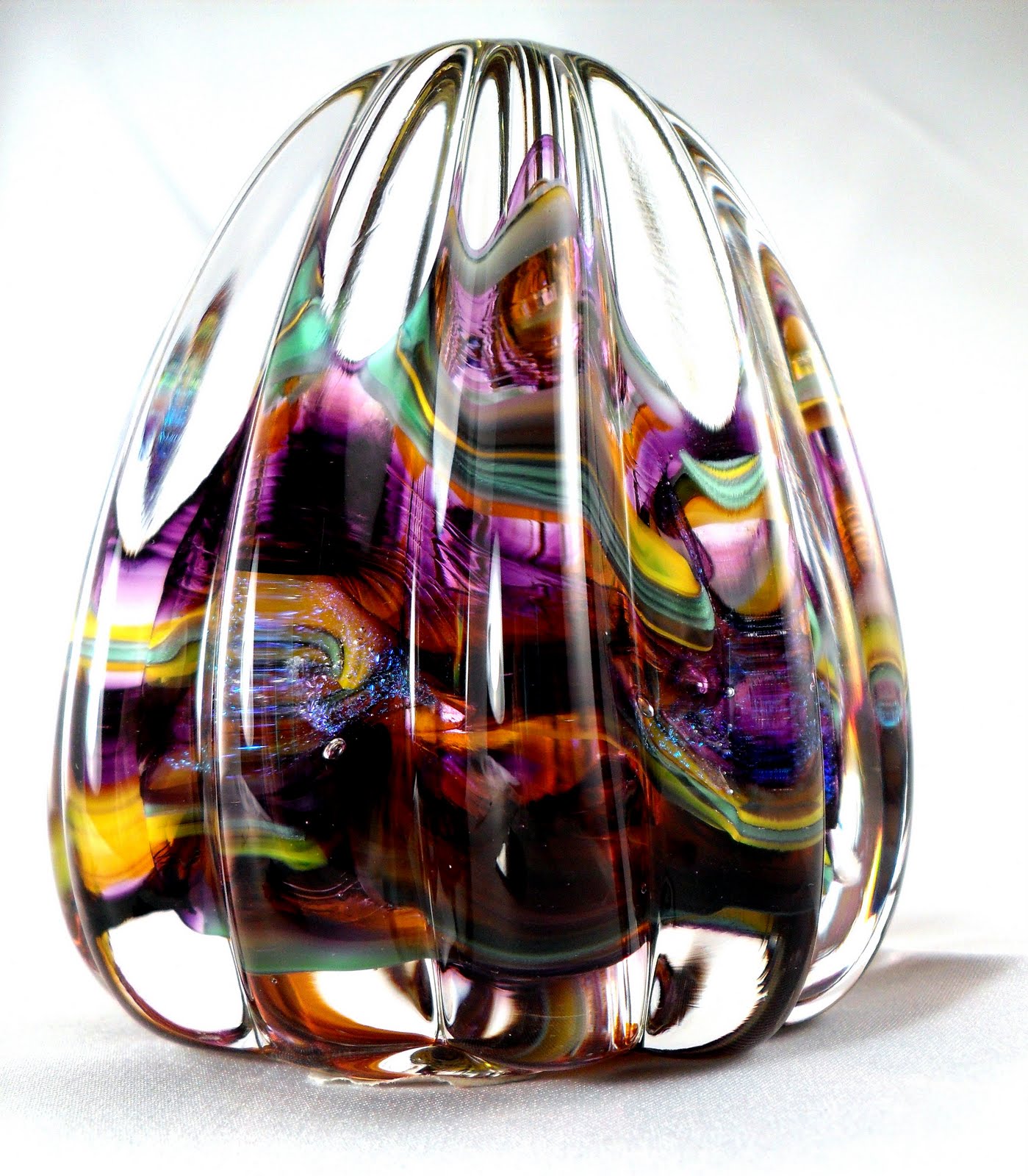 Copper, Glass and Recycled Trash: Amazing Paperweights