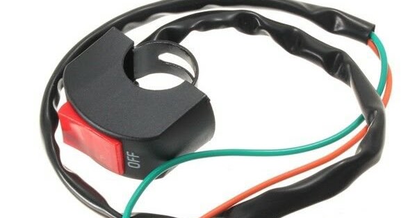 Motorcycle Motor Bike Switch Handlebar Headlight Fog Spot Light On Off ...