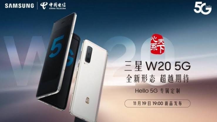 Samsung W20 5G Folding SmartPhone With Dynamic AMOLED Display