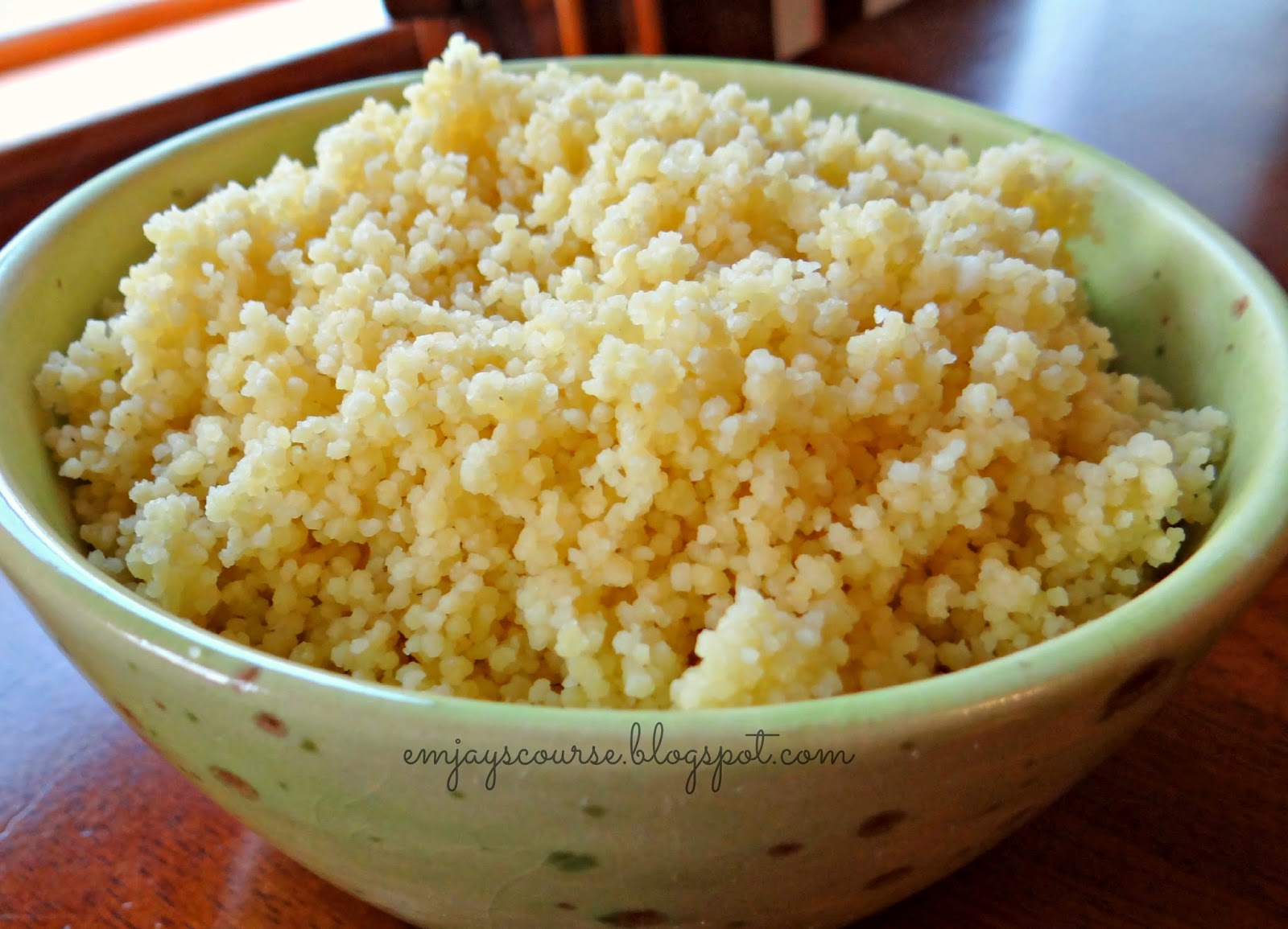emjay's course: 5-Minute Garlic Couscous