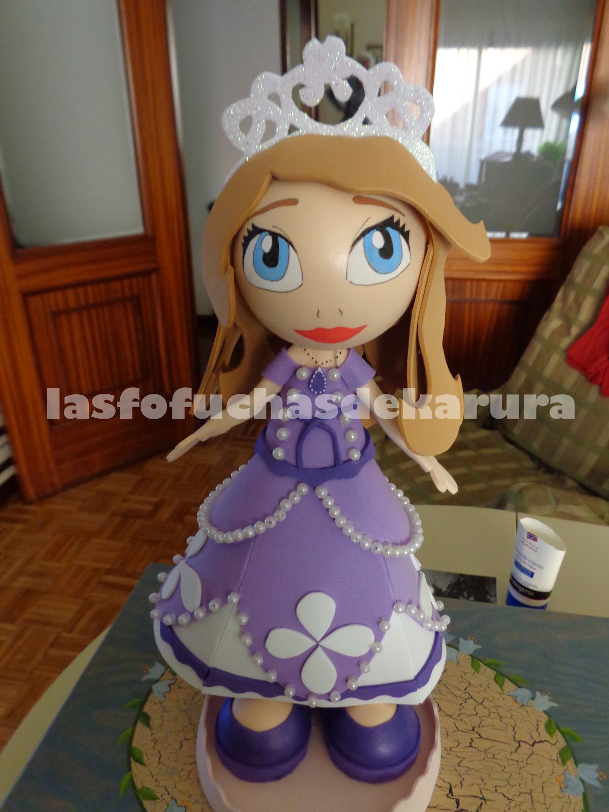 Las Fofuchas de Karura: Fofucha Princesa Sofía