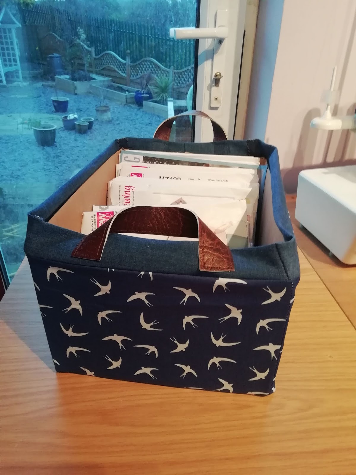 Sew, Create and Recycle: Pattern Storage Box