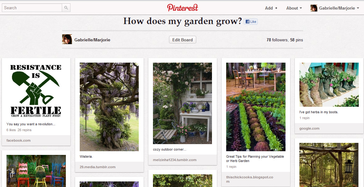 Here's one I made earlier: February 2012