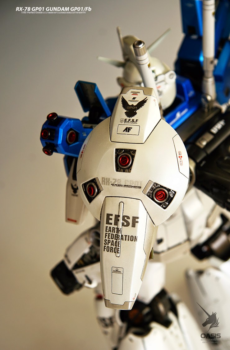 PG 1/60 RX-78GP01 Gundam GP01 FB - Painted Build