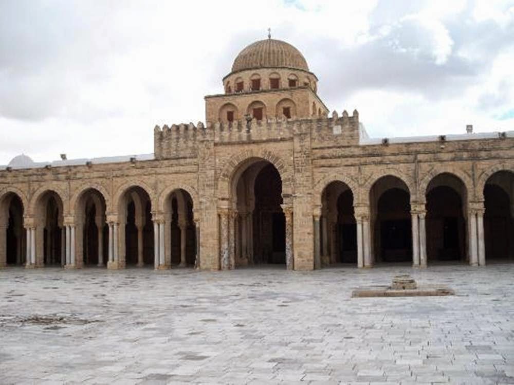 The Great Mosque of Kairouan: An ancient beautiful mosque in North ...