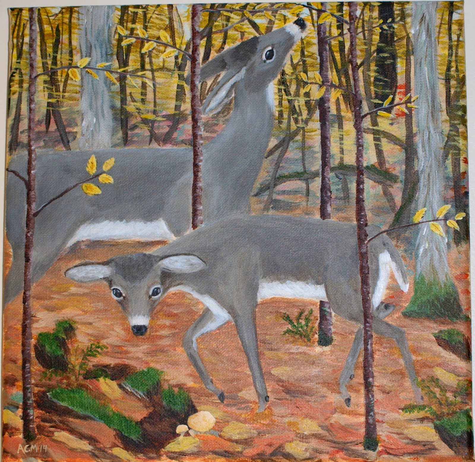 A Life Inspired by Nature: 2014 fall paintings