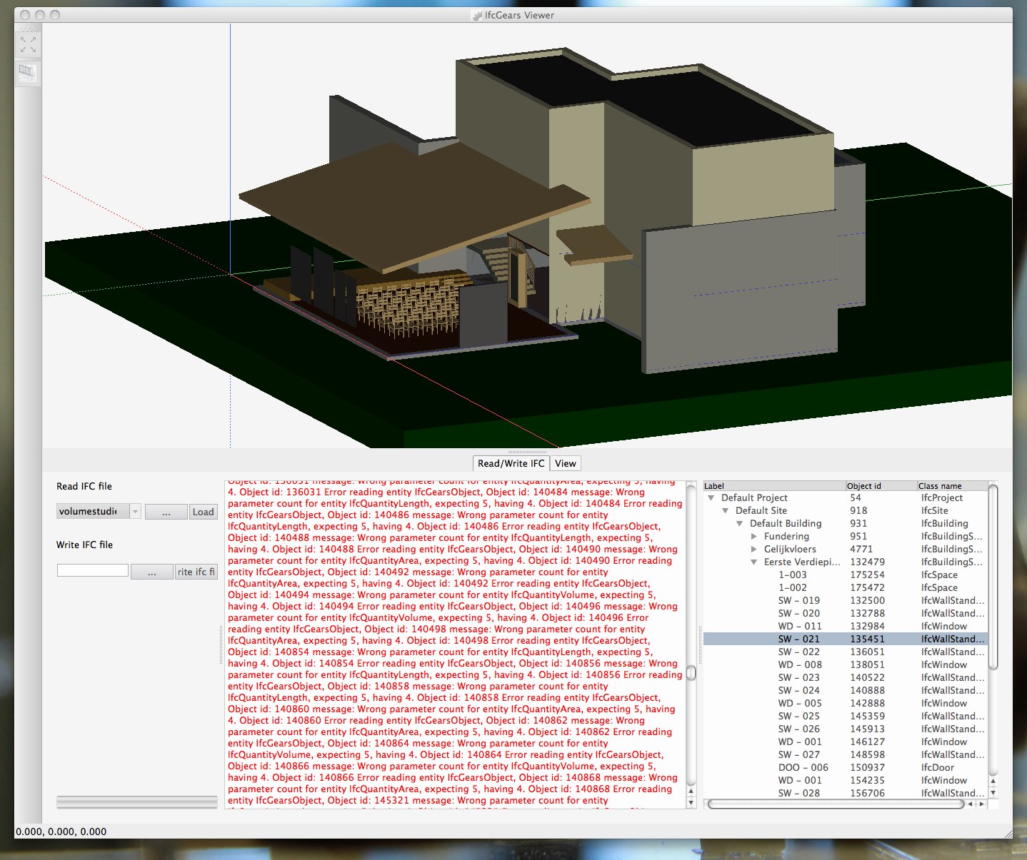 ifcGears : Open Source IFC Library/Framework & Viewer