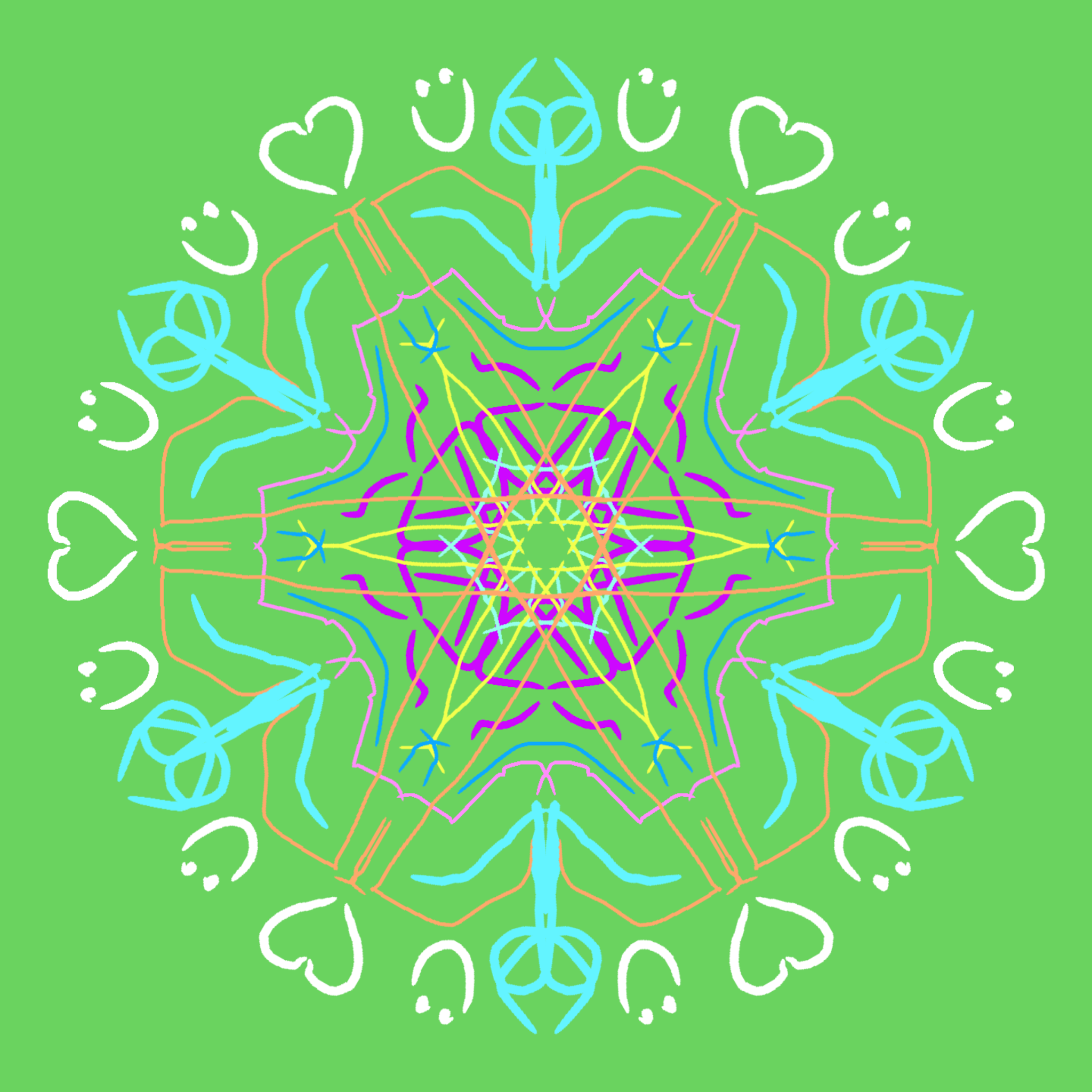 CHRISTOPHER MARLEY INSPIRED SYMMETRICAL DESIGNS