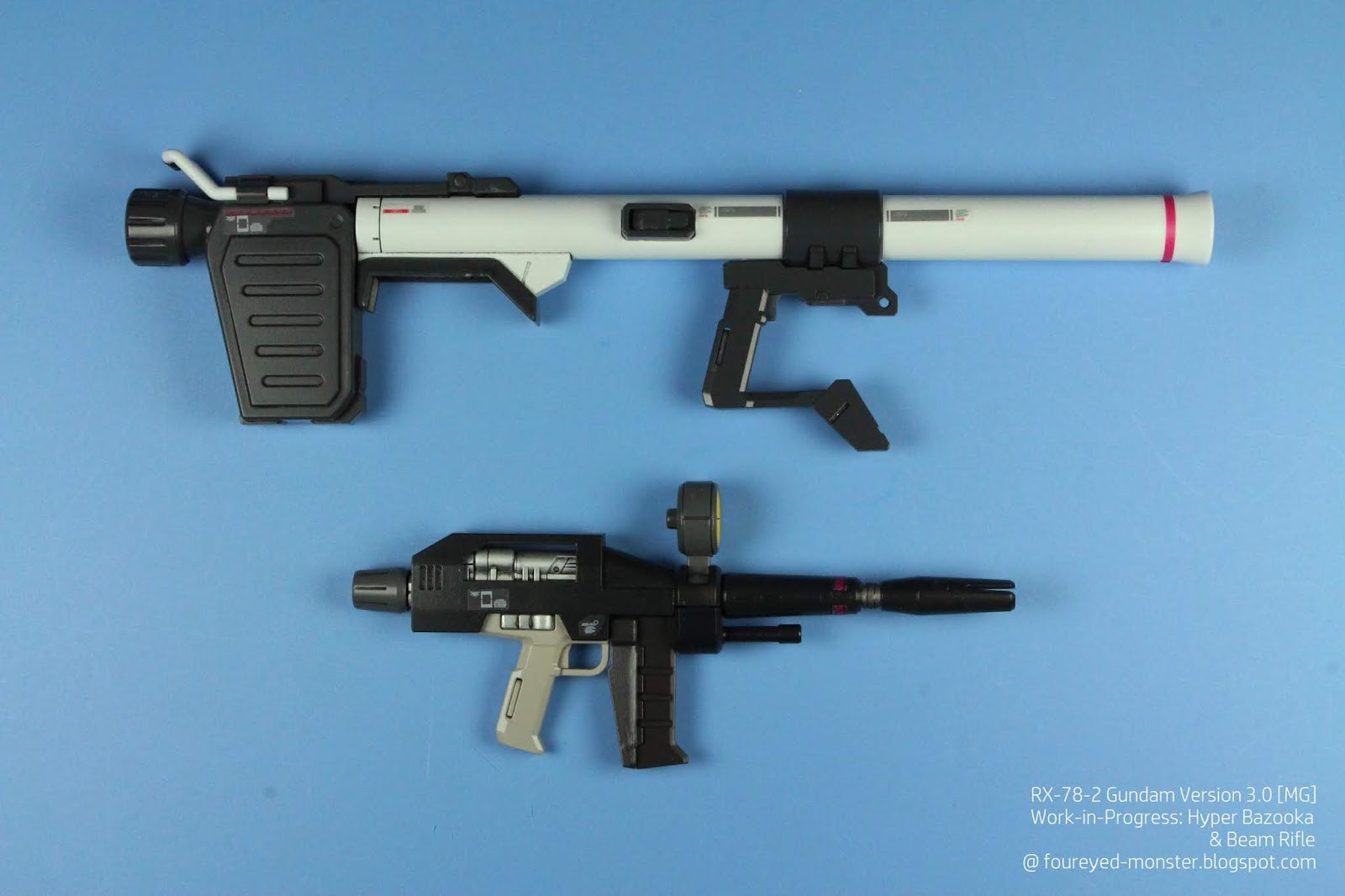 Art and Musings of a Miniature Hobbyist: MG RX-78-2 Gundam Ver.3.0 [WIP ...