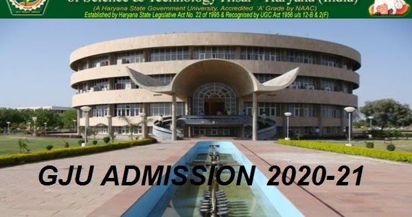 GJU HISAR B.Sc, M.Sc, BPT Apply online Admission 2020