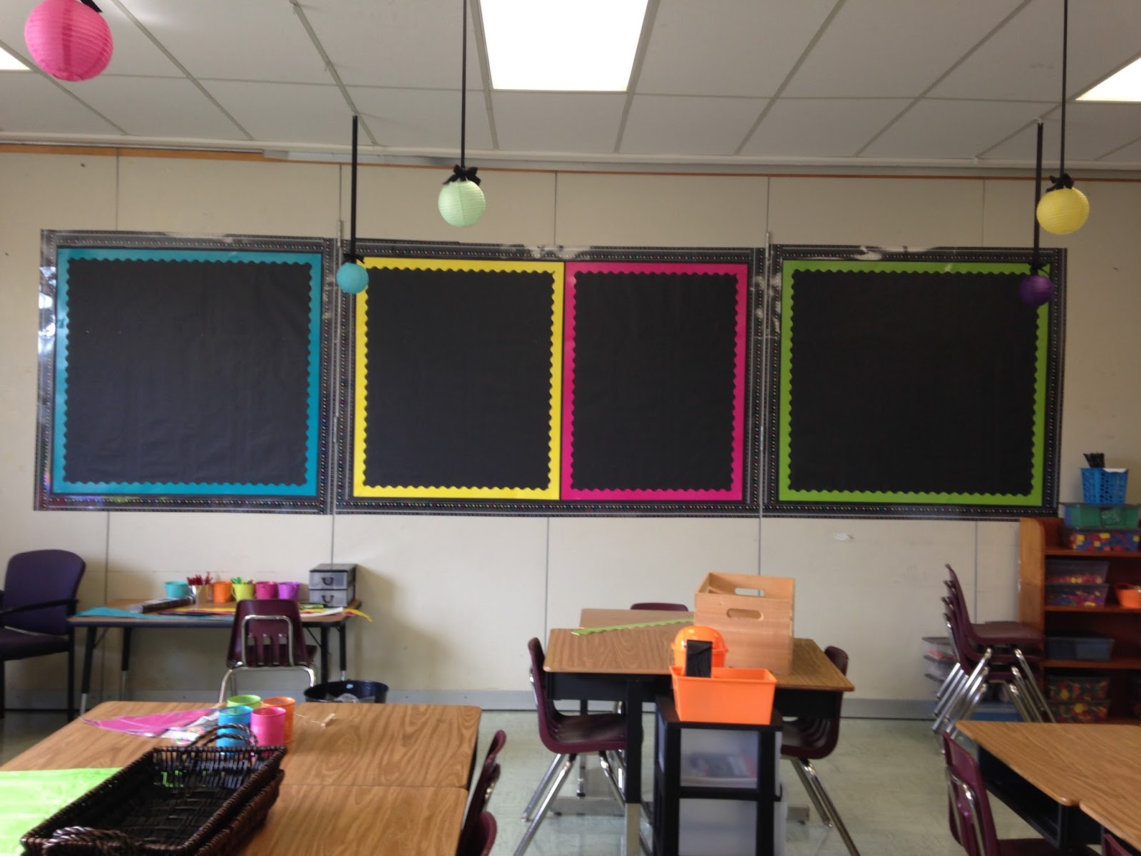For the Love of Teaching: Anchor Chart Wall