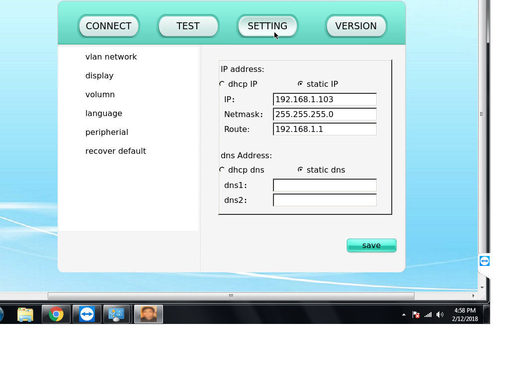thin client configuration on windows 10 using tools