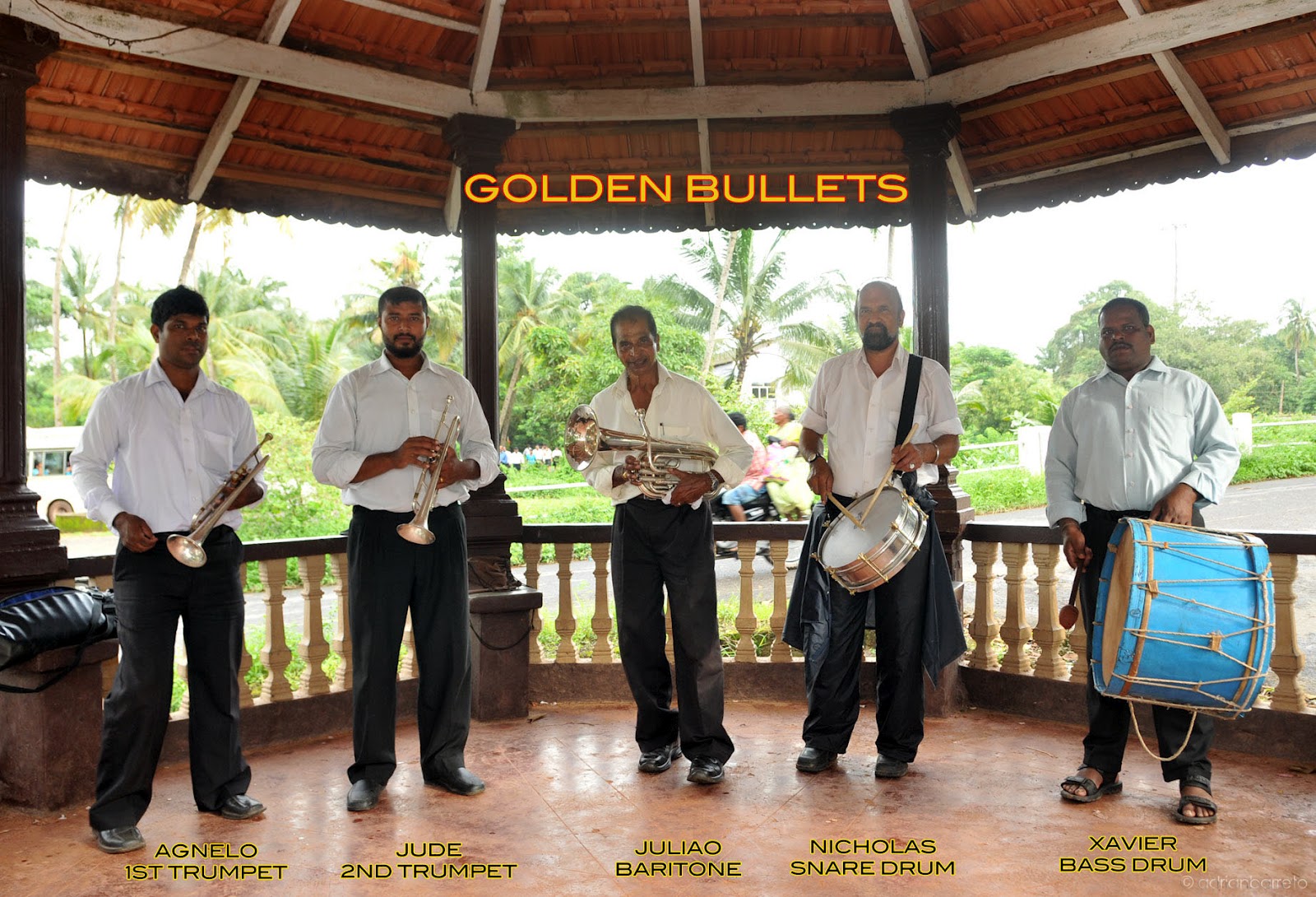 Brass band for all your occasions -GOLDEN BULLETS