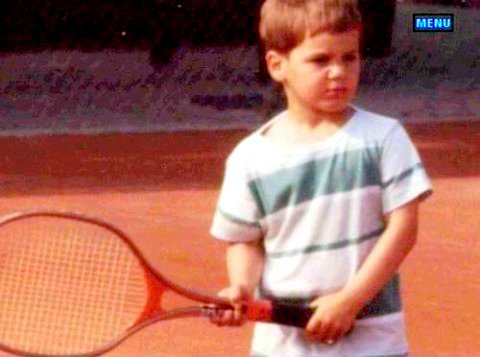 Roger Federer The Champ: Roger Federer's Childhood and Junior days photos
