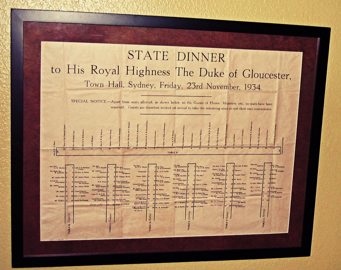 Formal Dinner Seating Charts