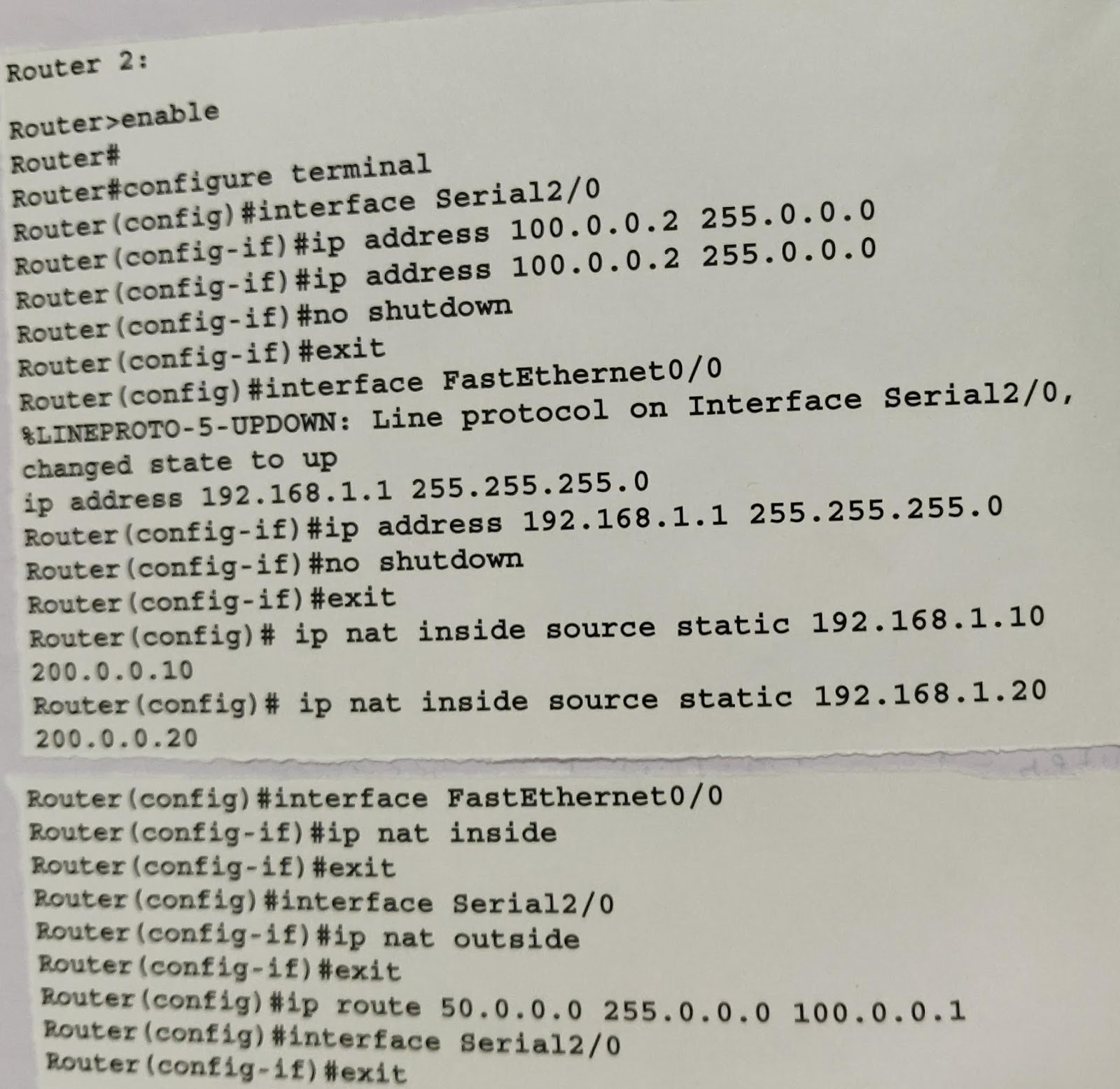 Configuring Static Nat In Cisco Packet Tracer