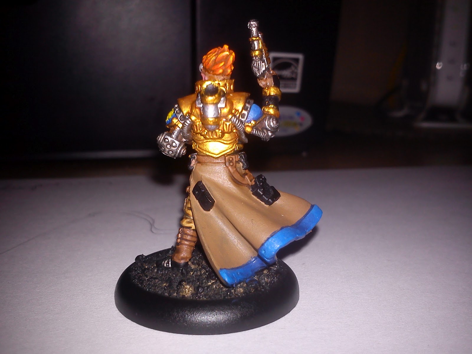 Painting Cygnar Commander Coleman Stryker. ~ The Reado Version