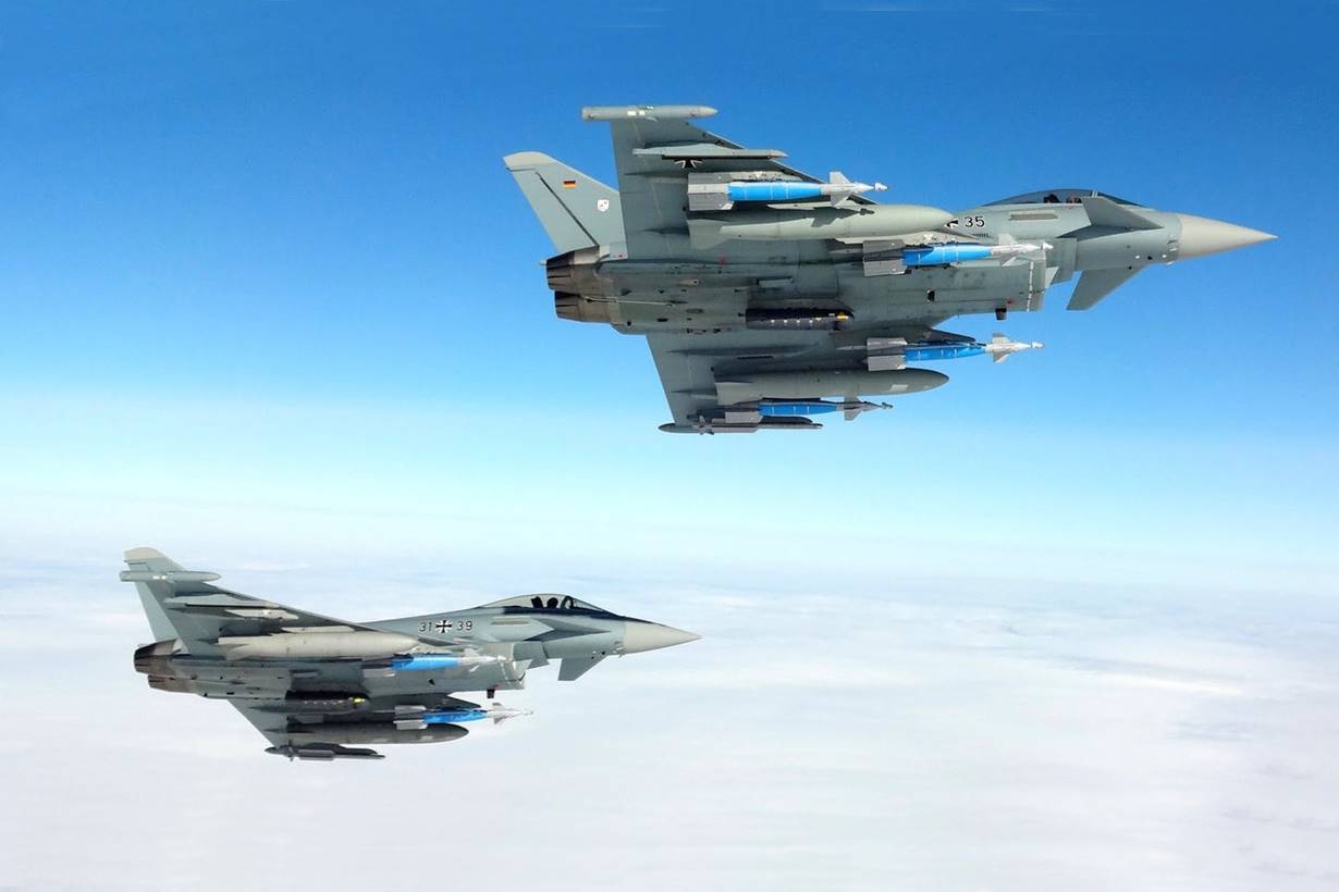 Germany aims to equip its Eurofighters with AESA radar and buy new ones ...