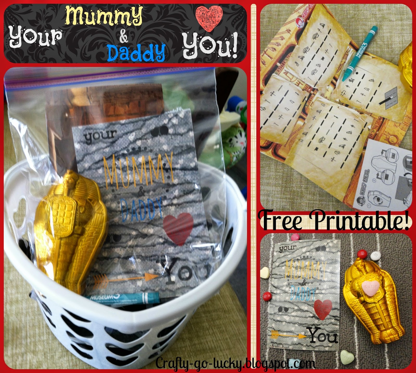 Crafty-Go-Lucky: Your 'Mummy' & Daddy Love you FREE Printable Valentine ...