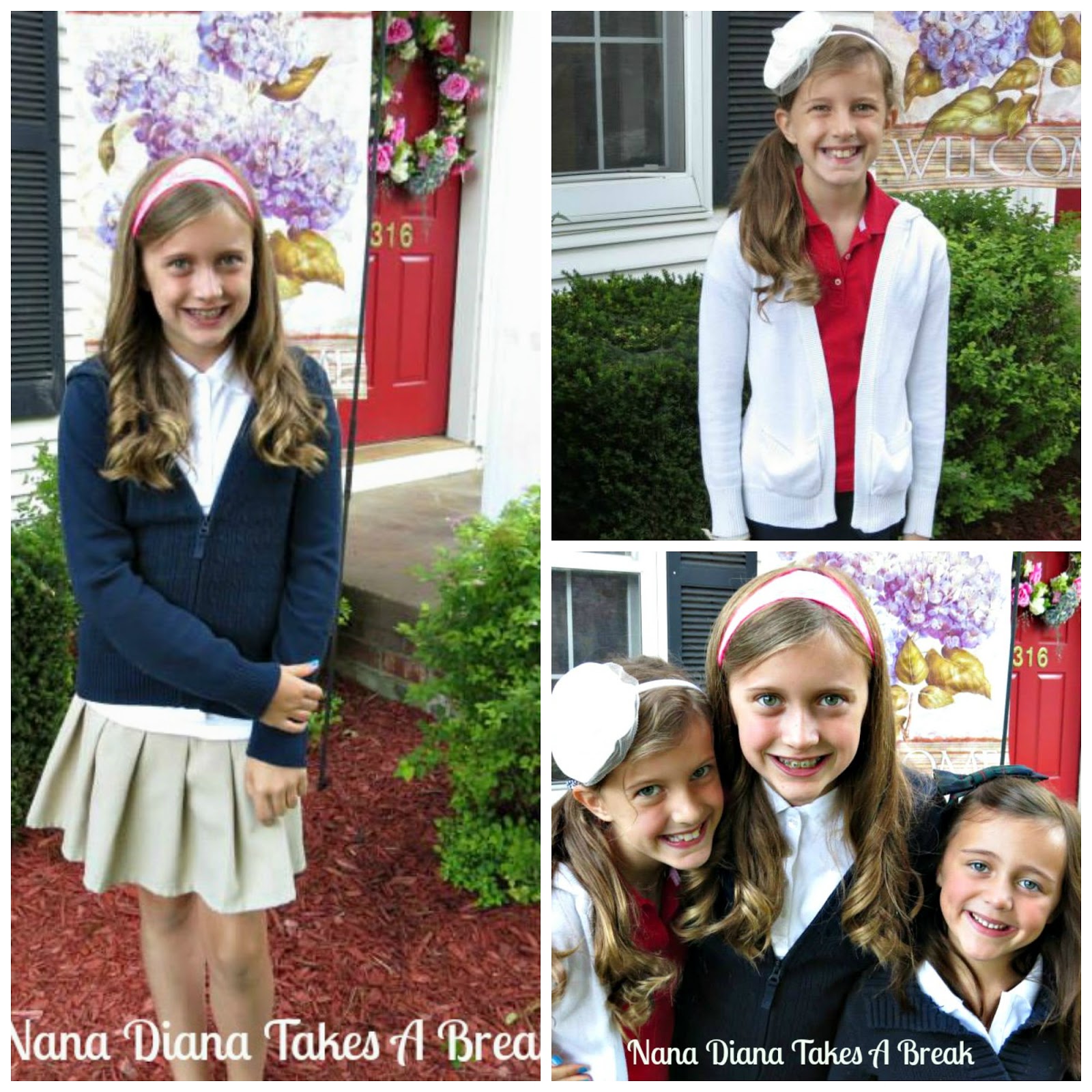 NANA DIANA TAKES A BREAK: SweetCheeks First Day In First Grade And Her ...