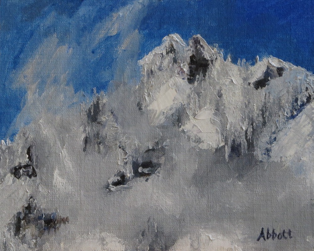 Painting Diary: Mist Rising, Sky Valley