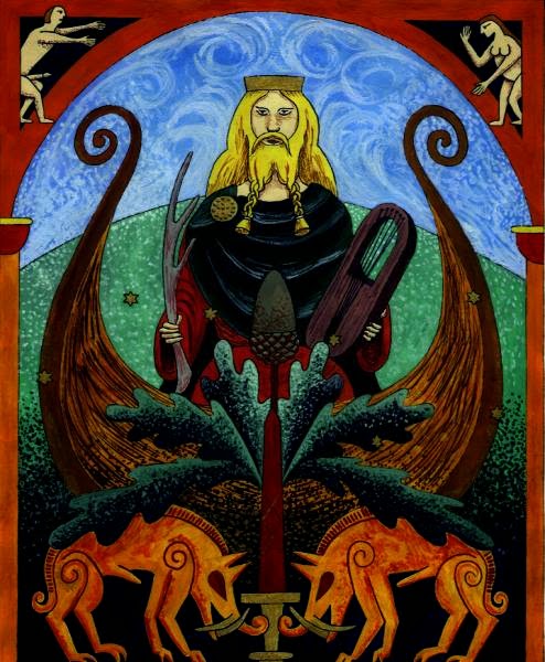 The Raven and the Wolf: Honoring Freya and Frey