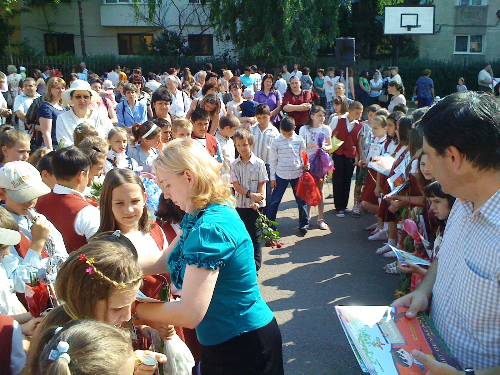 Gânduri de Elev: Multumim,doamna invatatoare!